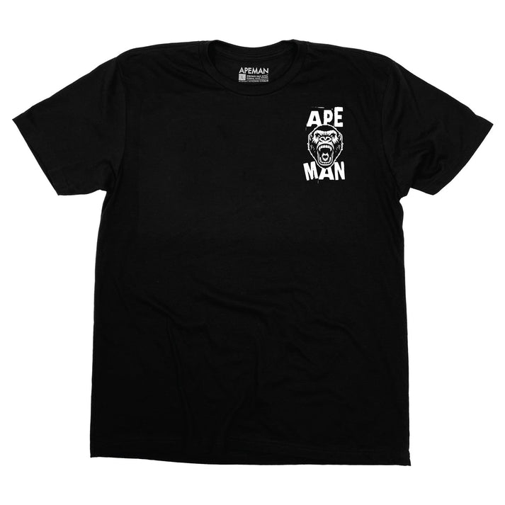 Soft Poly Cotton Blend Athletic Tee for Men| LIFT ANGRY TEE – Apeman Strong